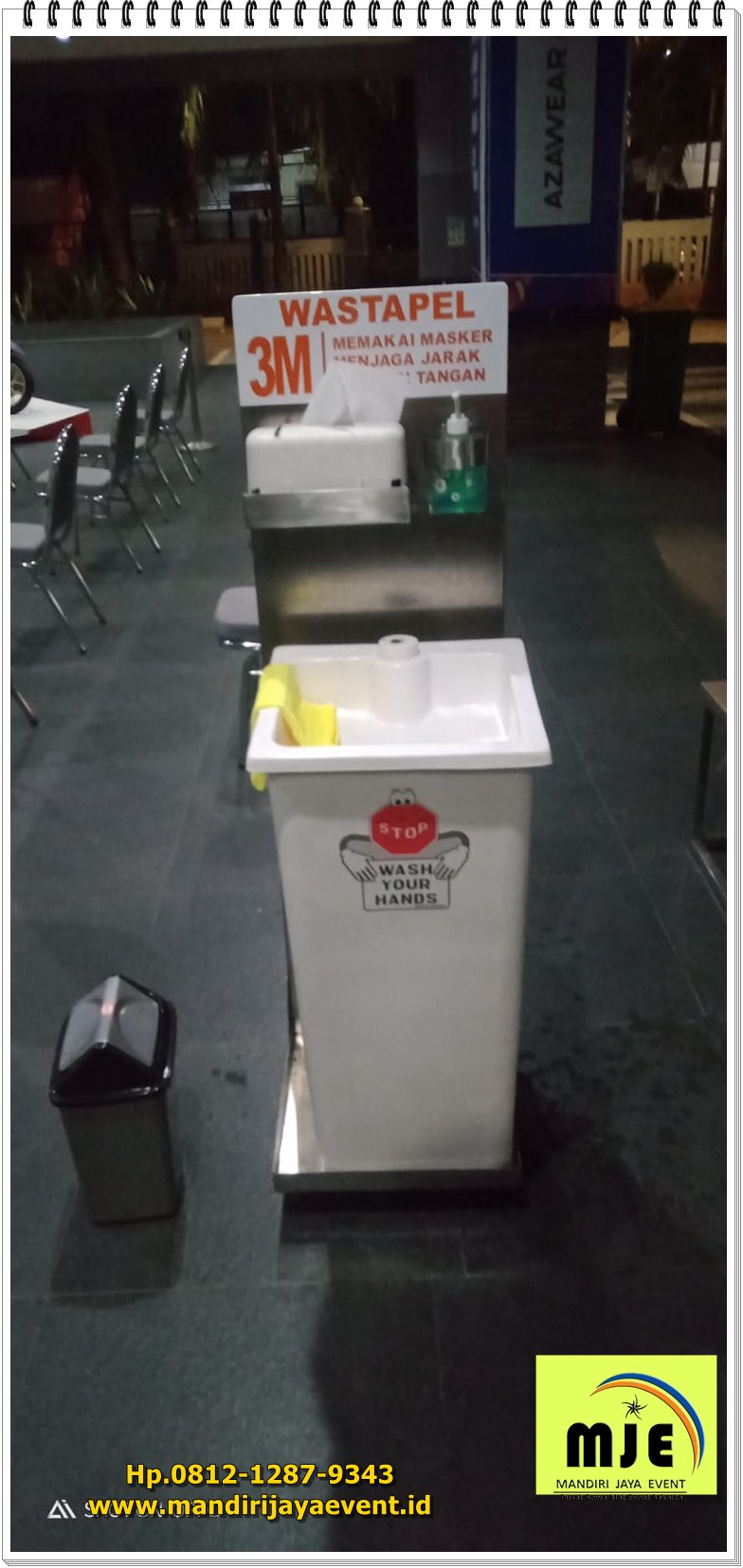 Sewa Wastafel Portable Otomatis Jakarta | Mandiri Jaya Event
