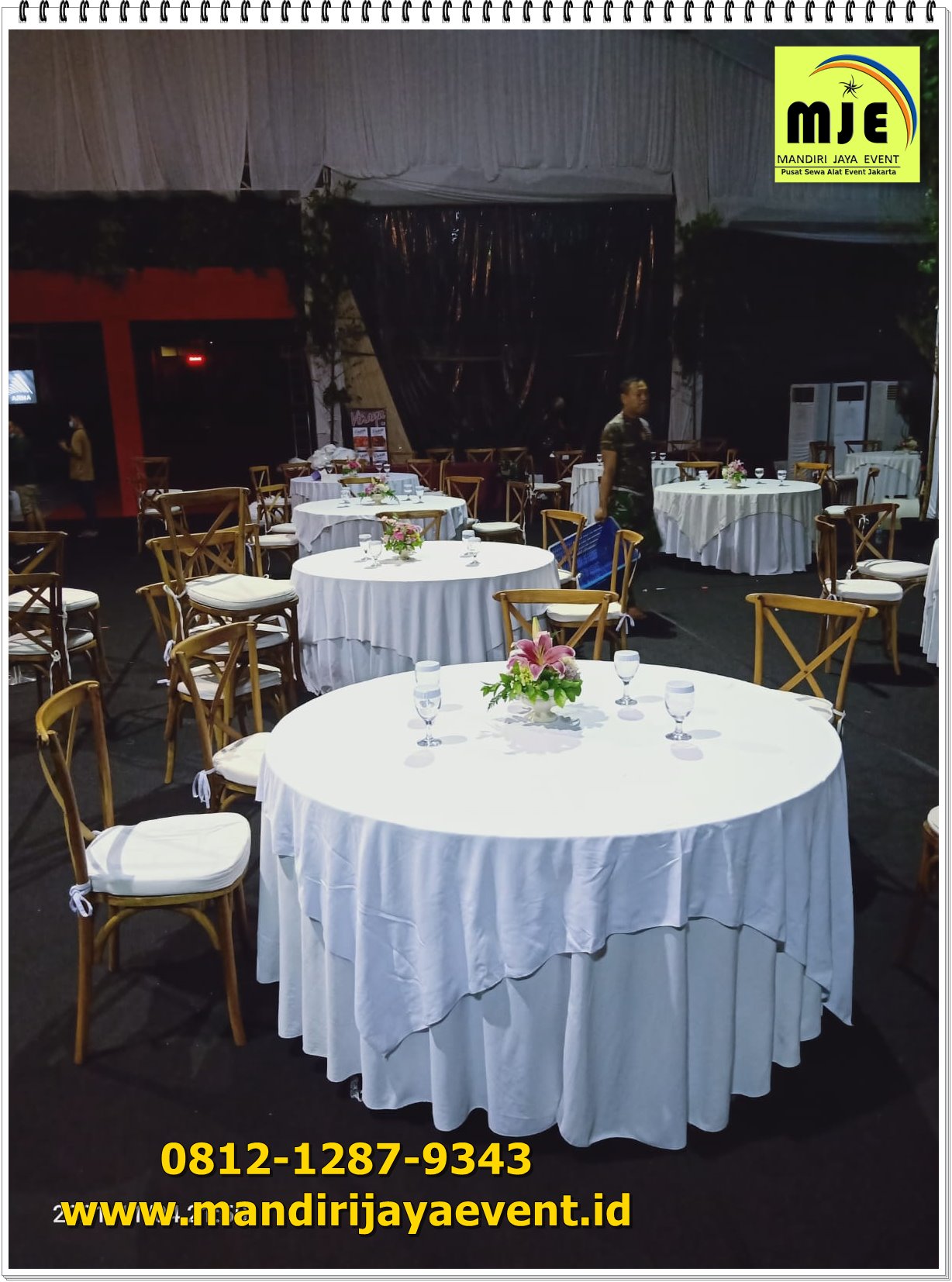 Sewa Round Table Jumbo Diameter 180cm | 0812-1287-9343 ( IRFAN )