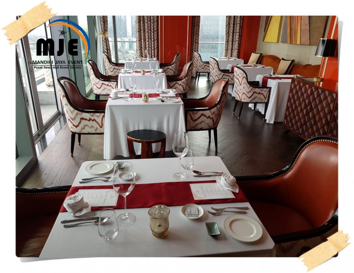 Sewa Round Table Meja Dinner Bulat Jakarta