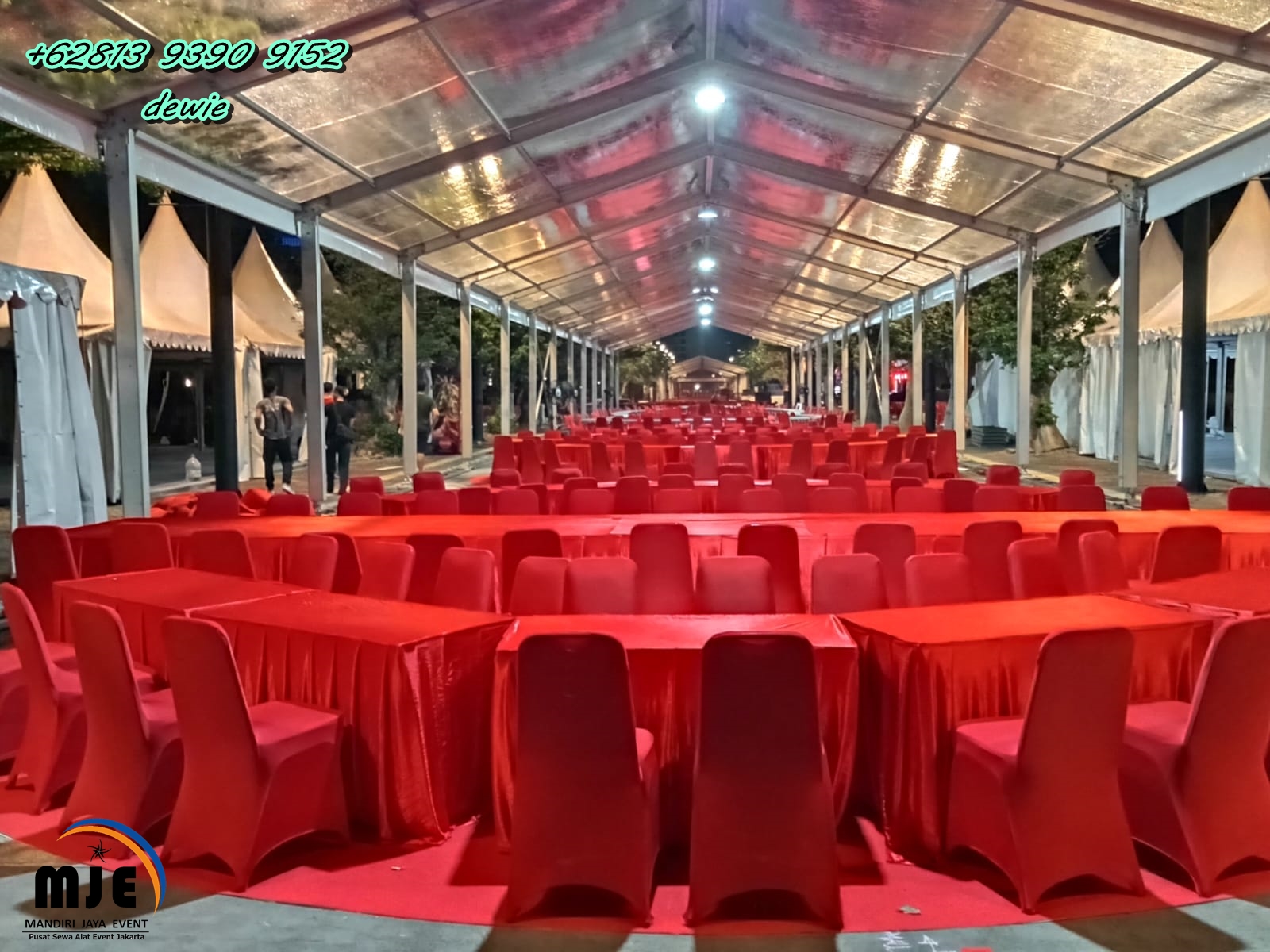 Sewa Kursi Futura Cover Merah Stok Melimpah