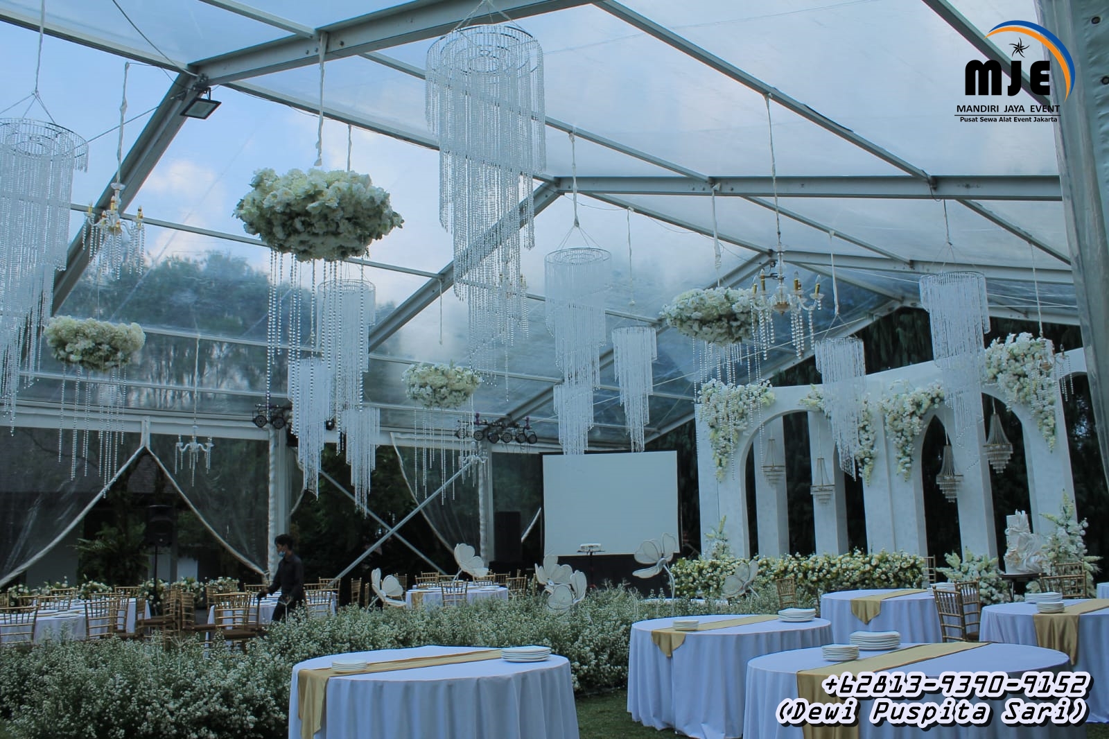 Sewa Tenda Transparan Roder Kawasan Industri Gobel Bekasi