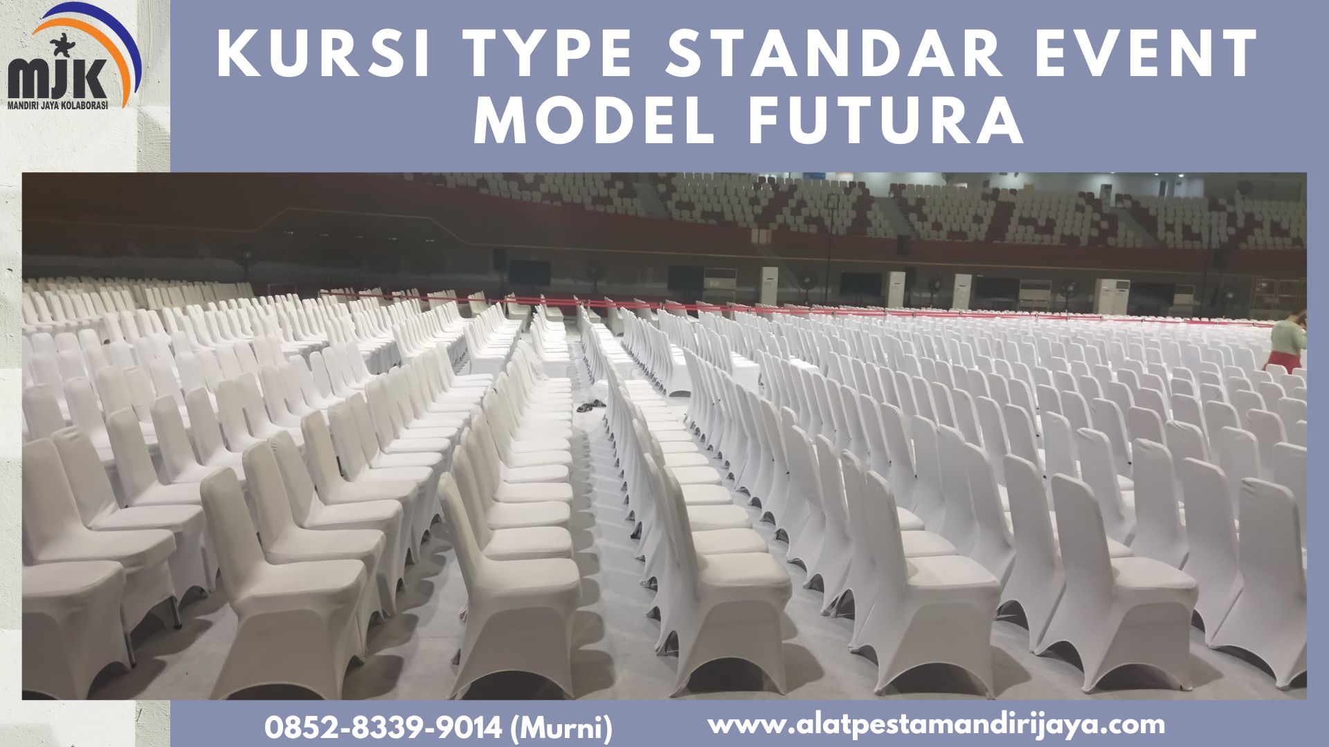 Sewa Kursi Type Standar Event Model Futura Susun FTR-405 Area Bandung